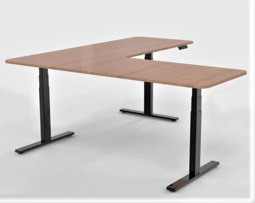 90 Degree Workstation Electric Standing Desk - Floyds Office Furniture ...
