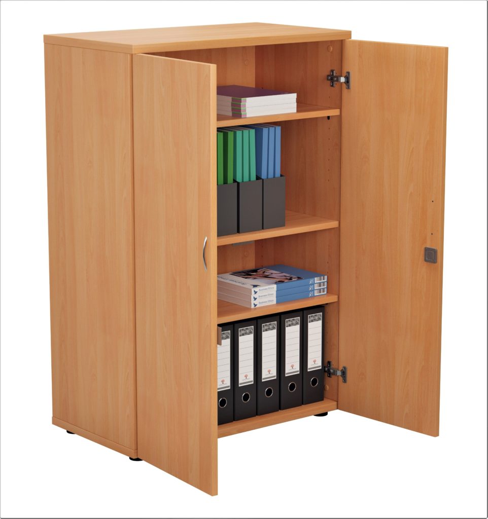 Upton Wooden Cupboards - Floyds Office Furniture, Hampshire, UK.