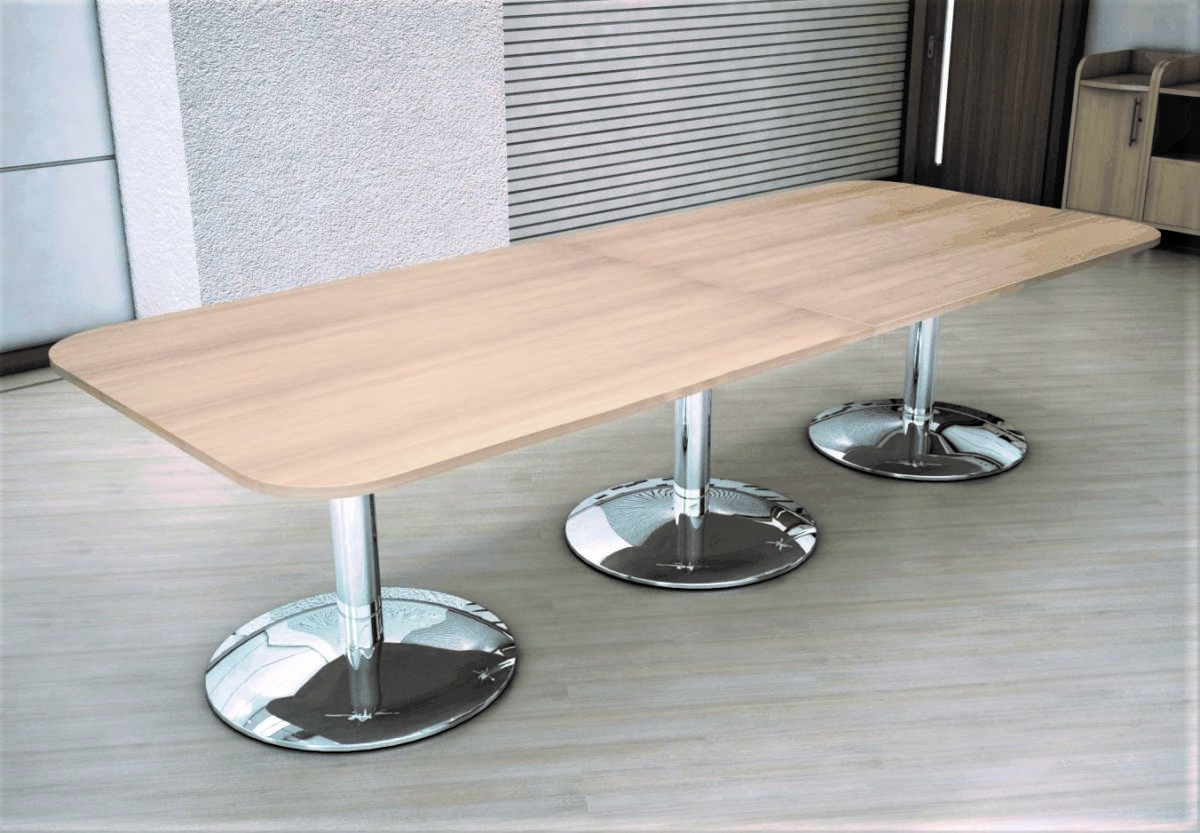 Tulip Base Meeting Table - Floyds Office Furniture, Hampshire, UK.