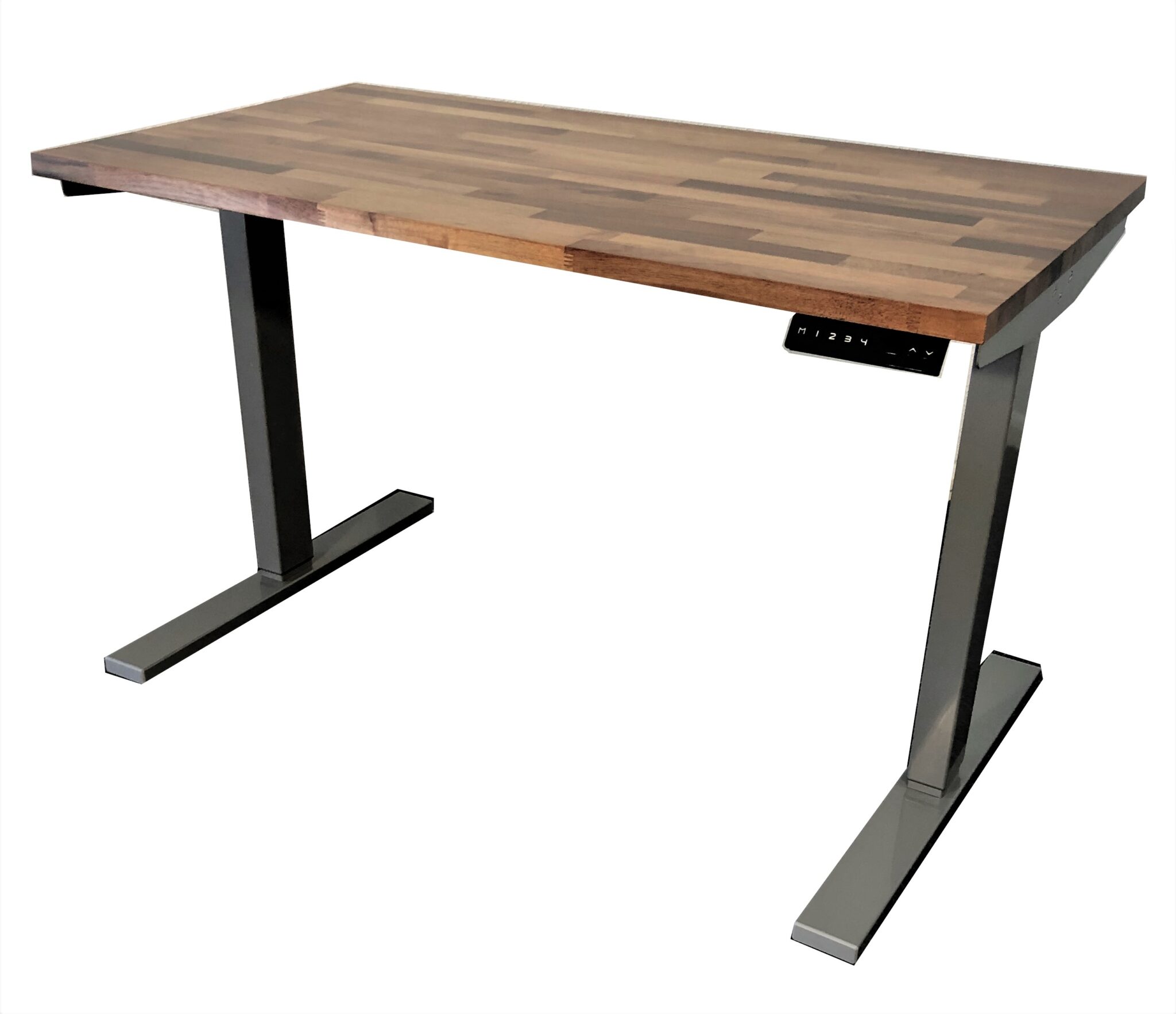Solid Oak Wood Electric Standing Desk - UPstandesk