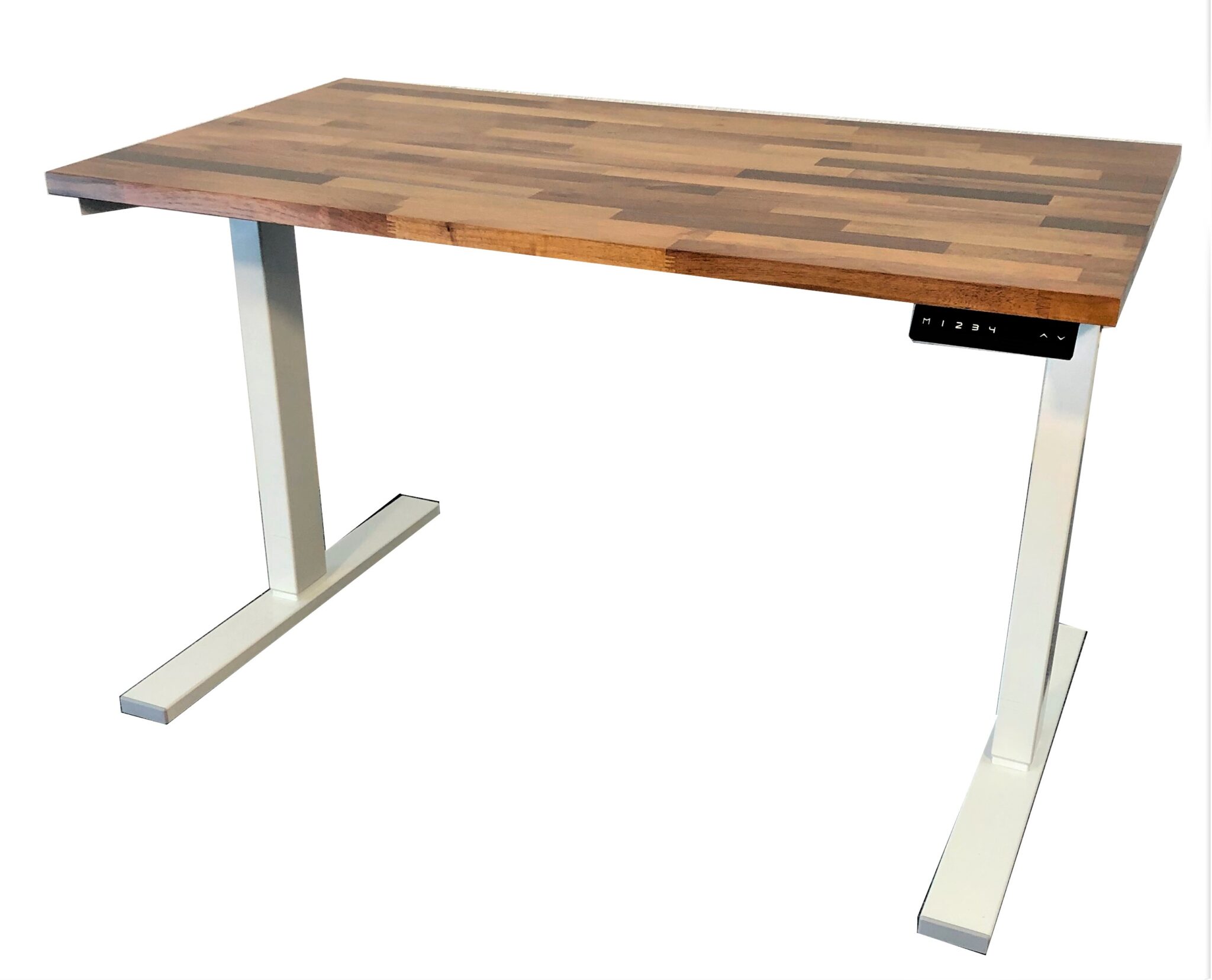 Solid Oak Wood Electric Standing Desk - UPstandesk